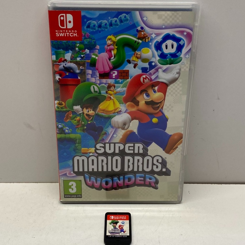 Pre-owned Super Mario Bros Wonder Nintendo Switch Game Pegi 3 - Own4Less